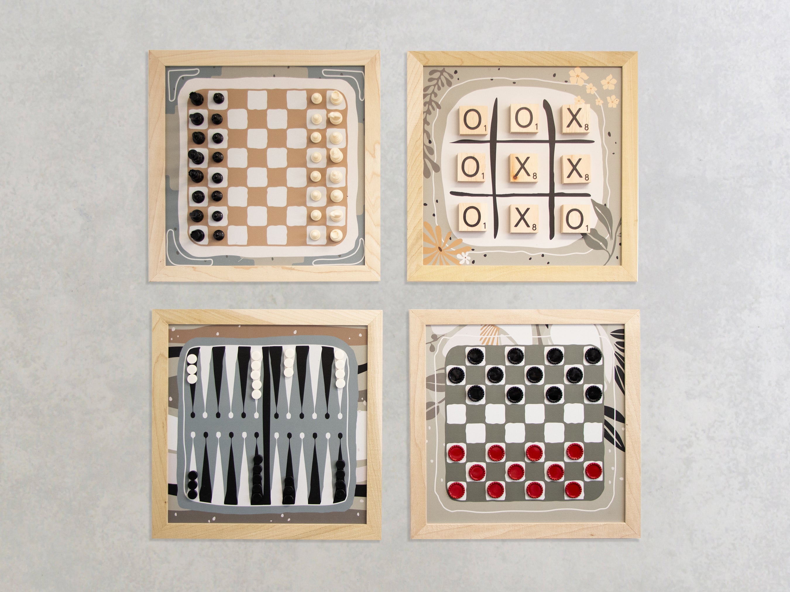 4 Game Sets - Home Magnetics